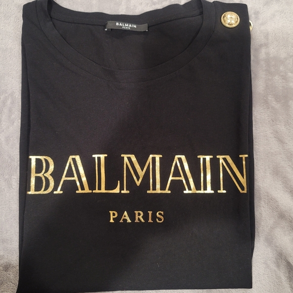 Balmain | Tops | Authentic Balmain Paris Shirt | Poshmark